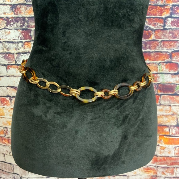 The Limited | Other | The Limited Tortoise Shell And Gold Belt | Poshmark
